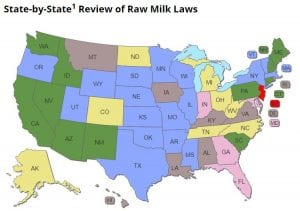 RawMilkMapMini192019 - Farm-to-Consumer Legal Defense Fund