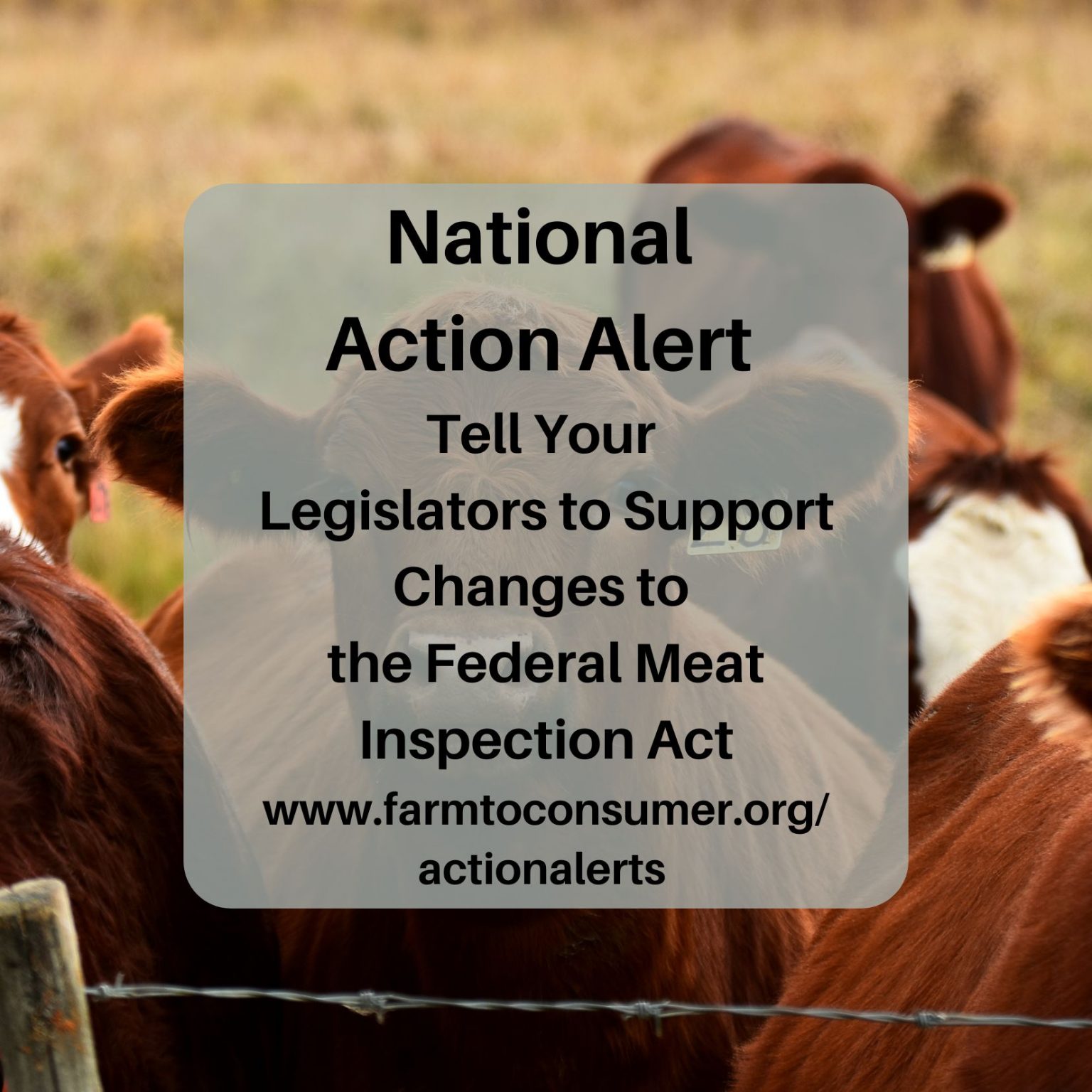 FMIA National Action Alert - Farm-to-Consumer Legal Defense Fund