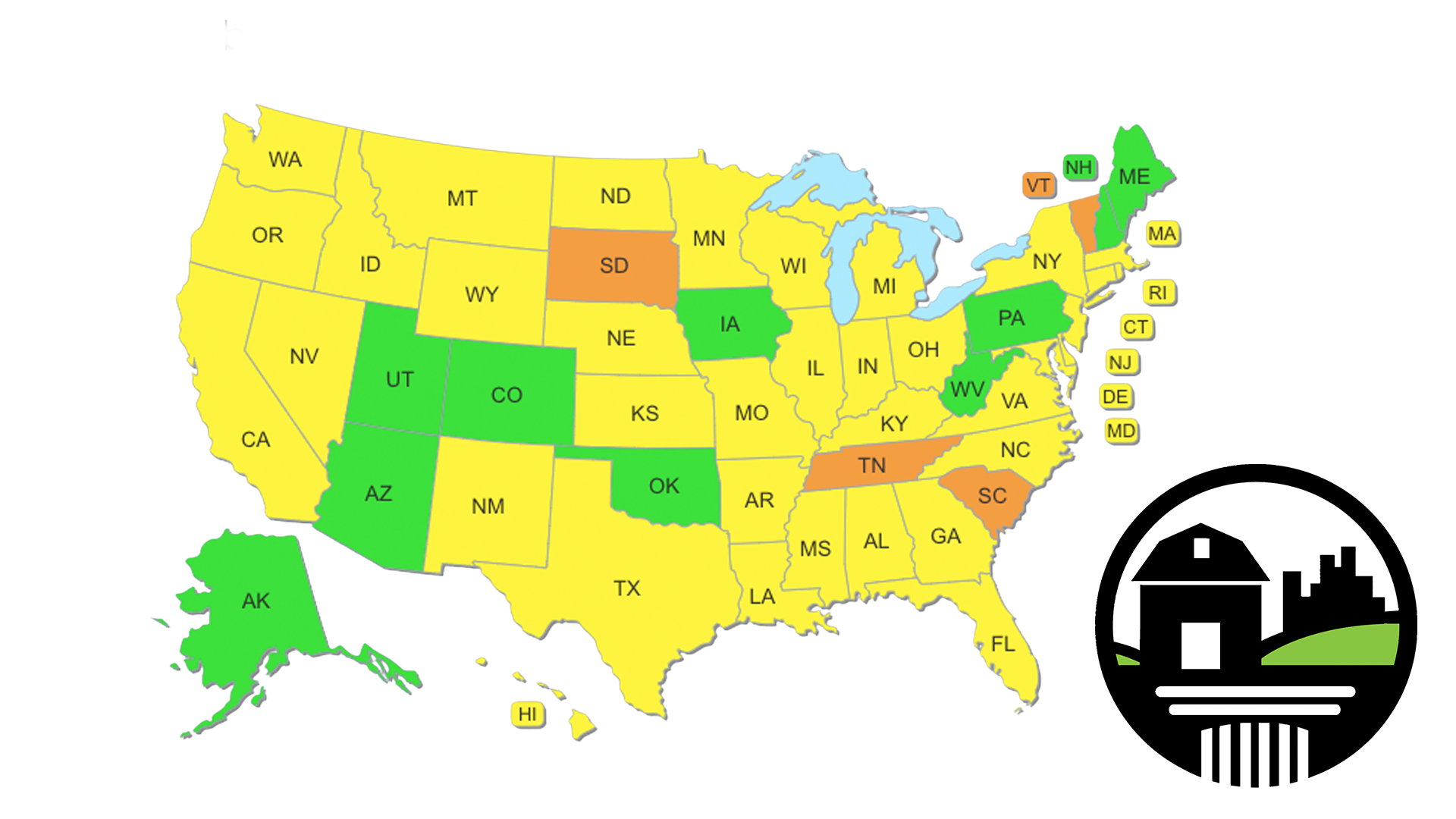 State-by-State Map and Chart Laws - Farm-to-Consumer Legal Defense Fund
