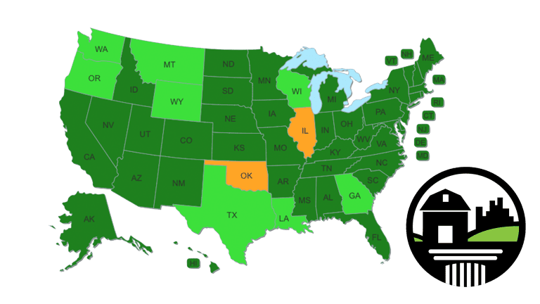 State-by-State Map and Chart Laws - Farm-to-Consumer Legal Defense Fund
